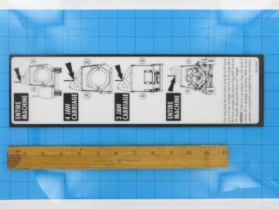 Spreader bar label – Mcelroyparts.com